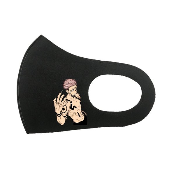 Handmade | Accessories | Ryomen Sukuna Face Mask Washable Reusable ...